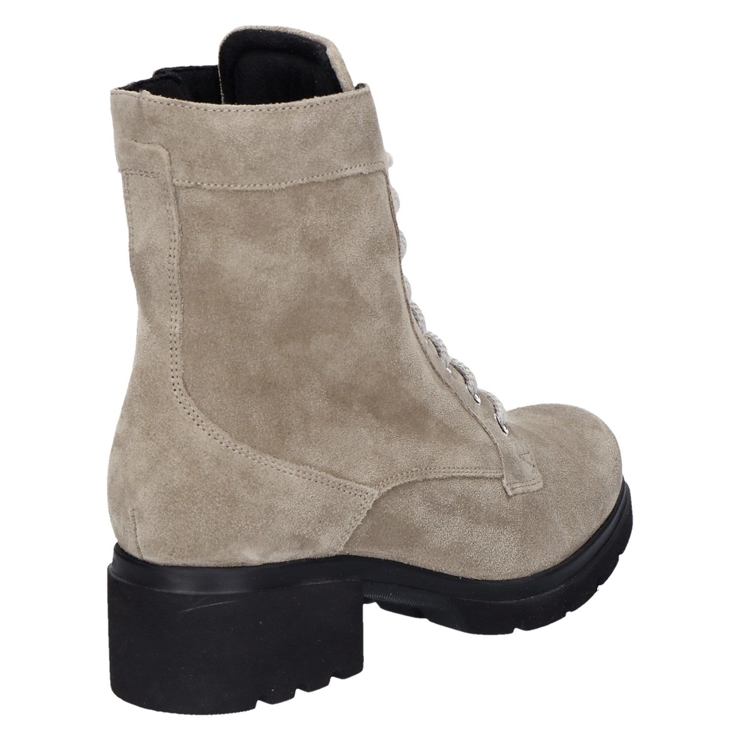 Durea 9785 Veterboot coconut beige/grijs suede met artikelnummer 9785 ...